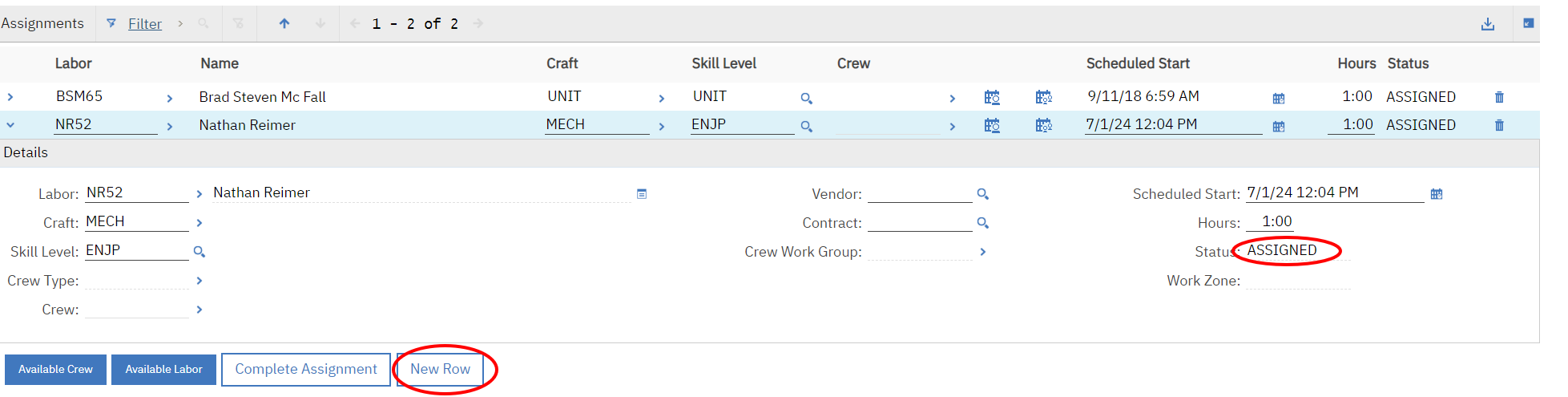 Z02 - Assign Work Order in Work Order Tracking - Foreperson | Facilities and Campus Services
